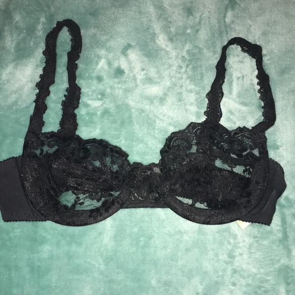 Victoria's Secret | Intimates & Sleepwear | Beautiful Vtg Black Lace ...